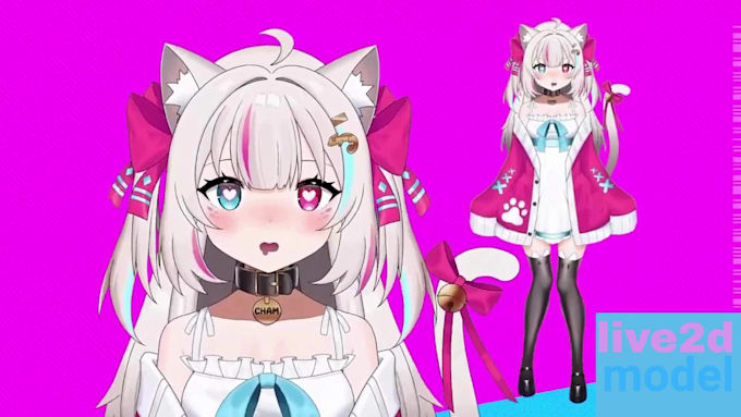 Design and rig 2d vtuber, 3d v tuber design,live2d rigging, v tuber by ...