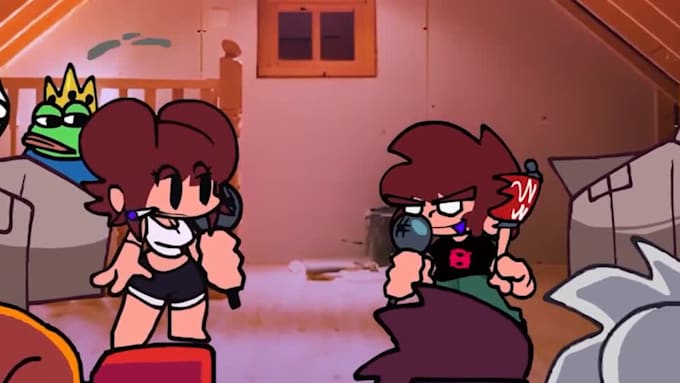 Animate your fnf sprites by Moniktwosie | Fiverr