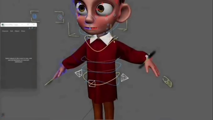 Do character modeling, character rigging, best 3d animation, and live ...