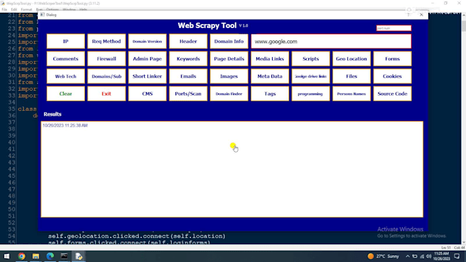Create a python web scraping tool for you by Hamzafawad850 | Fiverr
