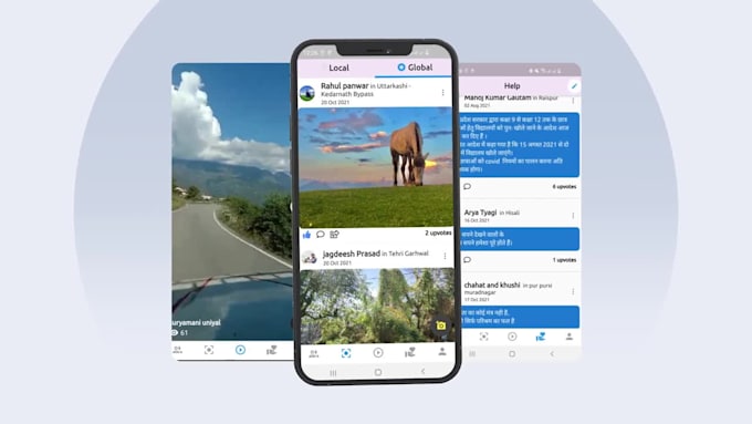 Android and ios mobile app using flutter app development by Sat_technolab | Fiverr