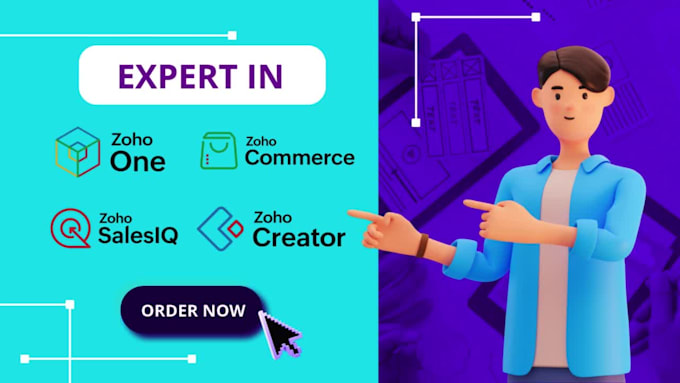 Be your zoho one expert zoho crm setup zoho form zoho campaign by James ...