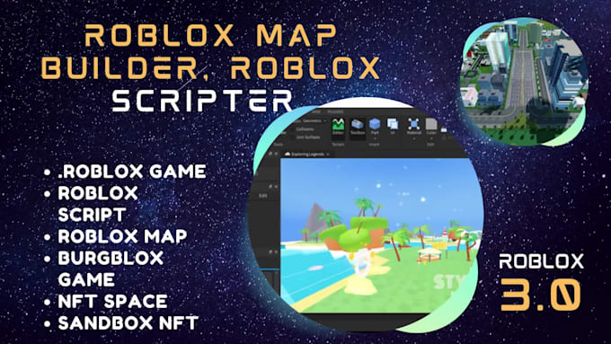 Make professional roblox map roblox map builder, scripter by ...