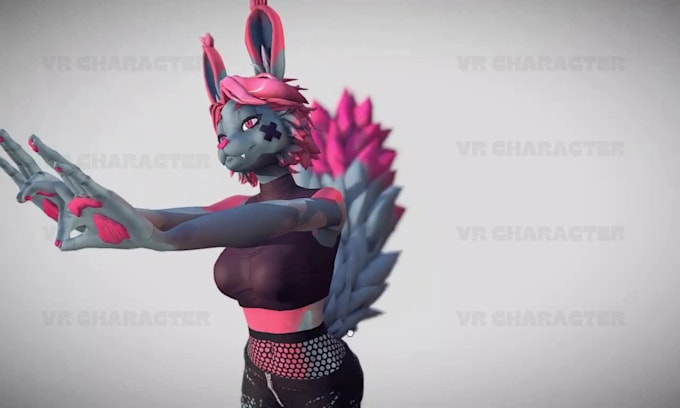 Custom vrchat, furry, avatar, vtubing model, protogen, vrchat, nsfw ...