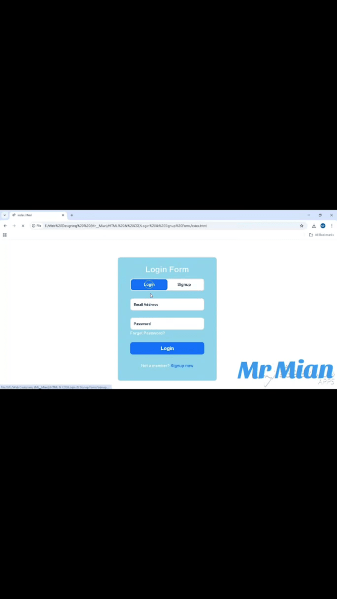 Design attractive and professional login form within 24 hours by ...