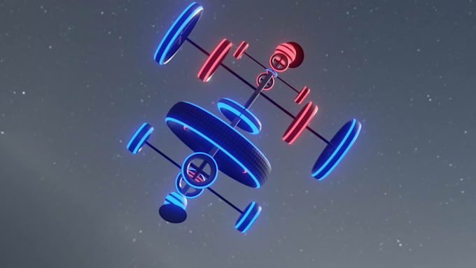 Make a 3d model for ur nasa nss project, narayana blr mlsd only ...