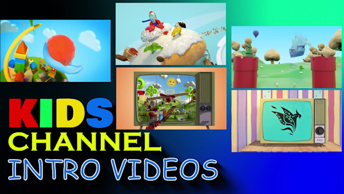 Give you creative kids channel intro videos by Animatemybrand | Fiverr