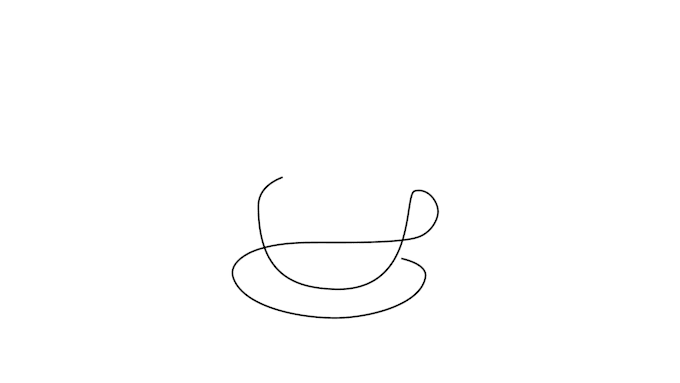 Draw animations art with continuous lines by Ahmnova | Fiverr