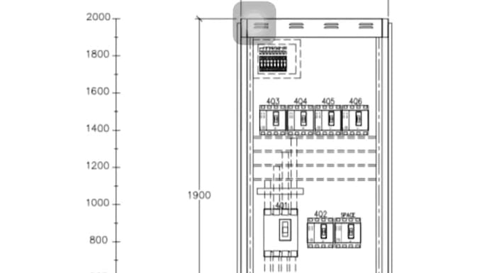 Do electrical panel board,single line and control diagram with autocad ...