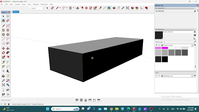 Teach you the basics of sketchup by Owedah | Fiverr