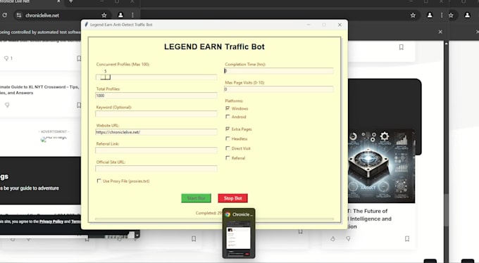 Boost website traffic and ctr with advanced human bot by Futureoftimes ...