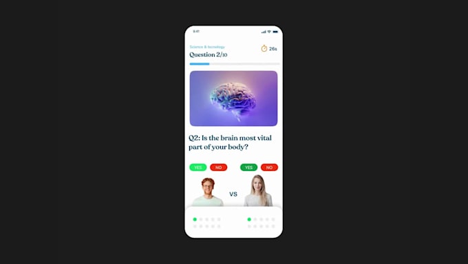 Develop quiz app, trivia game, educational e learning quiz app by App ...