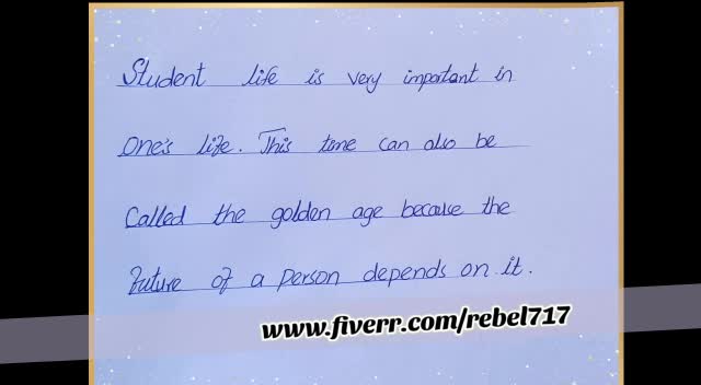 Hand write notes, letters, and cards in beautiful handwriting by ...