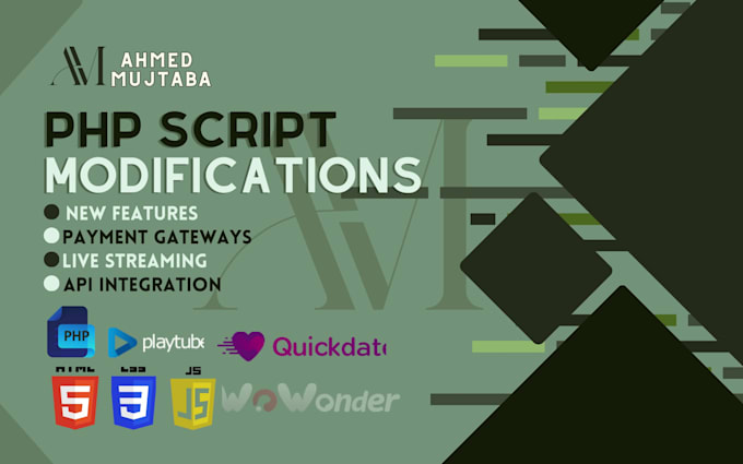 Fix And Customize Your Wowonder Or Any Php Script Website By Ahmedmem Fiverr 