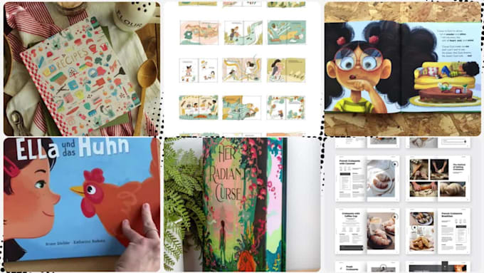 Design write cookbook picturebook book layout, bookcovers recipe book ...