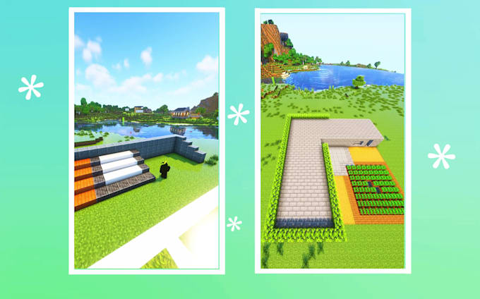 Make minecraft builds in 4k quality by Hassan_malick27 | Fiverr