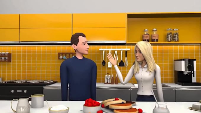 Create industry standard realistic 3d commercial animation and models ...