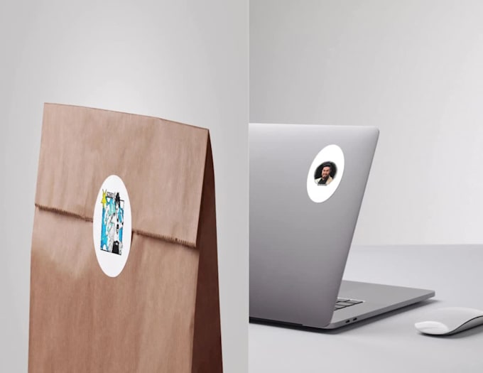 Made print ready sticker for you by Gargimajumde11 | Fiverr