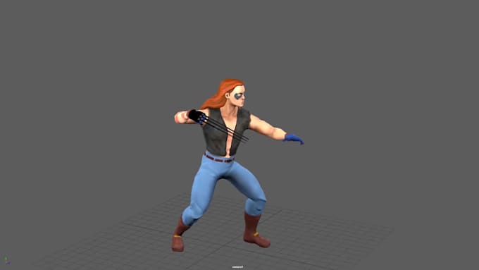 Reskin 3d model, retopologize 3d character,ue5 control ik rig,3ds max ...