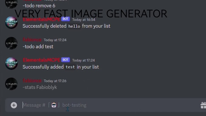 Provide tailored discord bot solutions by Aasrith_jr | Fiverr