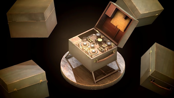 Make realistic 3d game assets, props and some complex model by ...