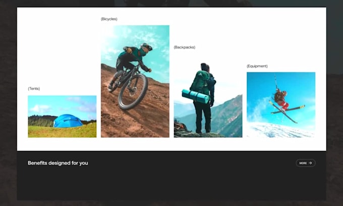 Design parallax scrolling wordpress website, 3d animated website ...
