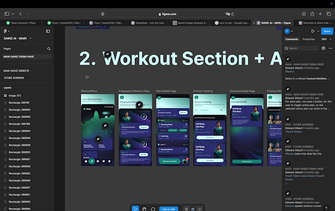 Create mobile app ui ux graphics and game ui, logo design, mockups by ...
