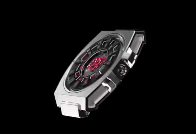 3d watch animation video 3d product animation design 3d watch modeling ...