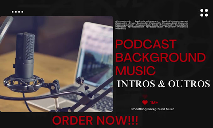 Create custom podcast youtube background music royalty free loop music ...