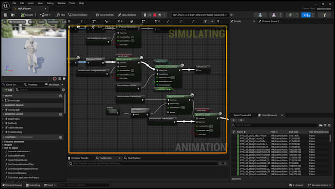 Build an animation blueprint by Allanlaprade | Fiverr