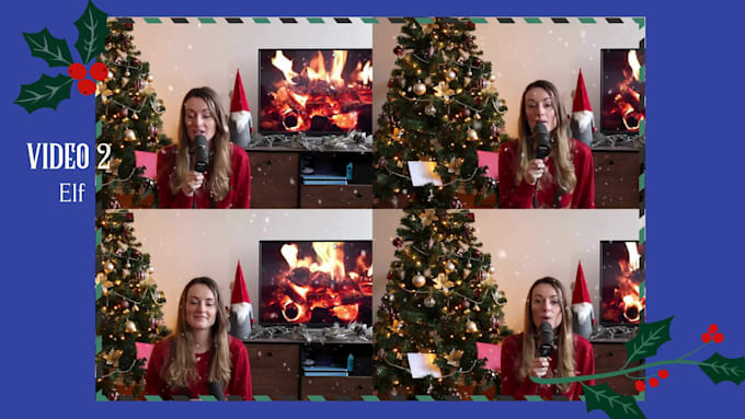 Create a christmas singing telegram for you by Hannahlauren1 | Fiverr