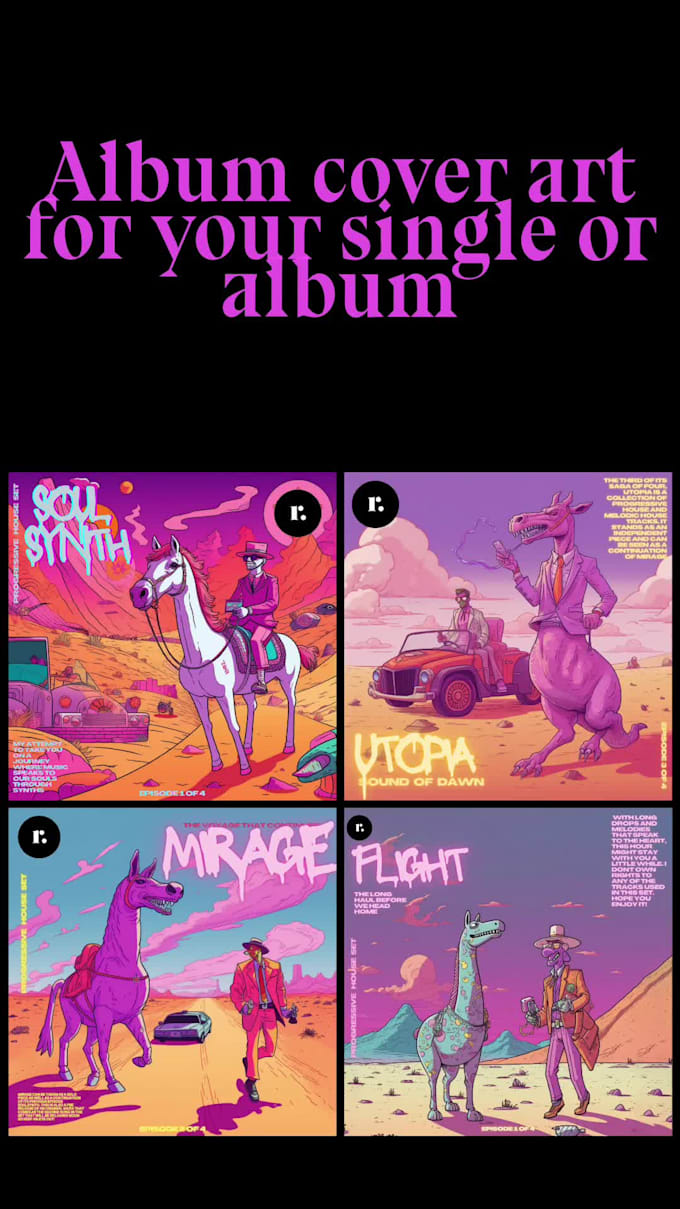 Design album cover art for your single or album by Designalivellc | Fiverr