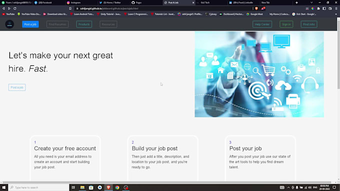 Design websites using html css by Sahiljangid8619 | Fiverr