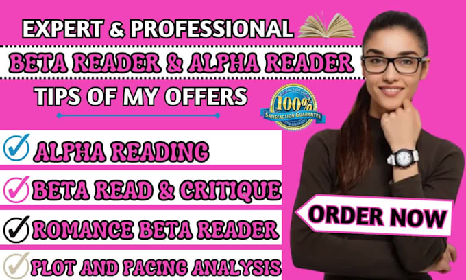 Be your beta reader, romance beta reader, alpha reading and beta reading by Catherinefaithy | Fiverr