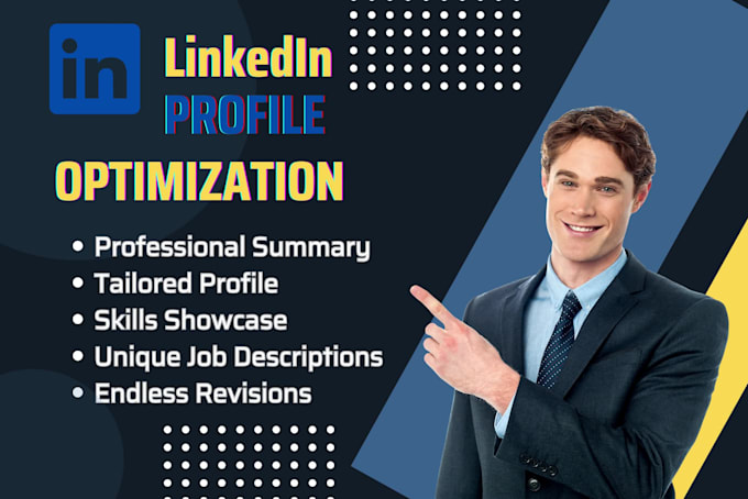 Create Revamp And Optimize Your Linkedin Profile By Mohaz Works Fiverr