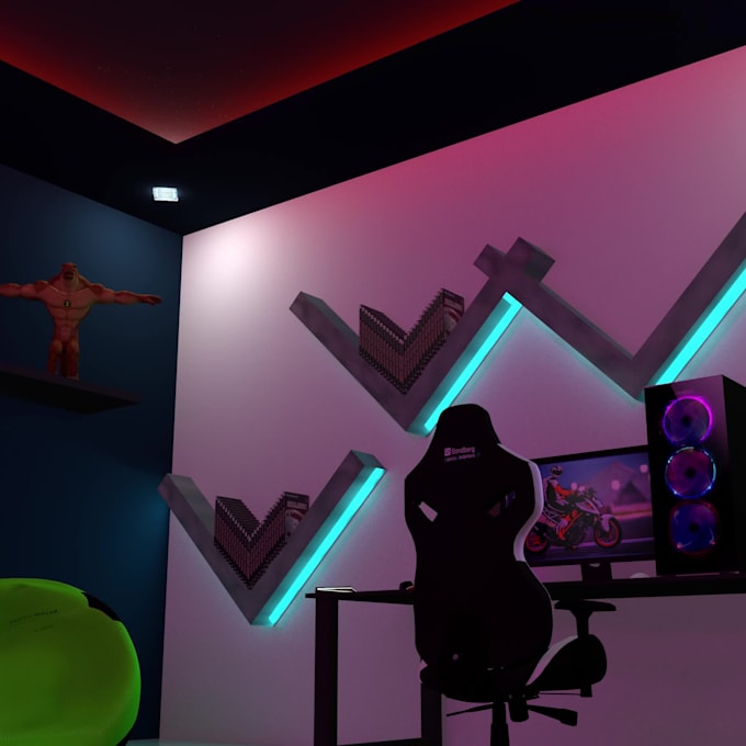 Create 3d model in maya with texture complete lighting by ...