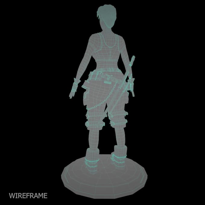 Rig and animate 3d realistic character face rig 3d metahuman 3d game ...