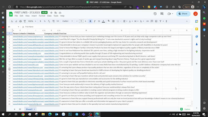 Write compliment email first lines that scale leads by Jinnguyen_95 ...