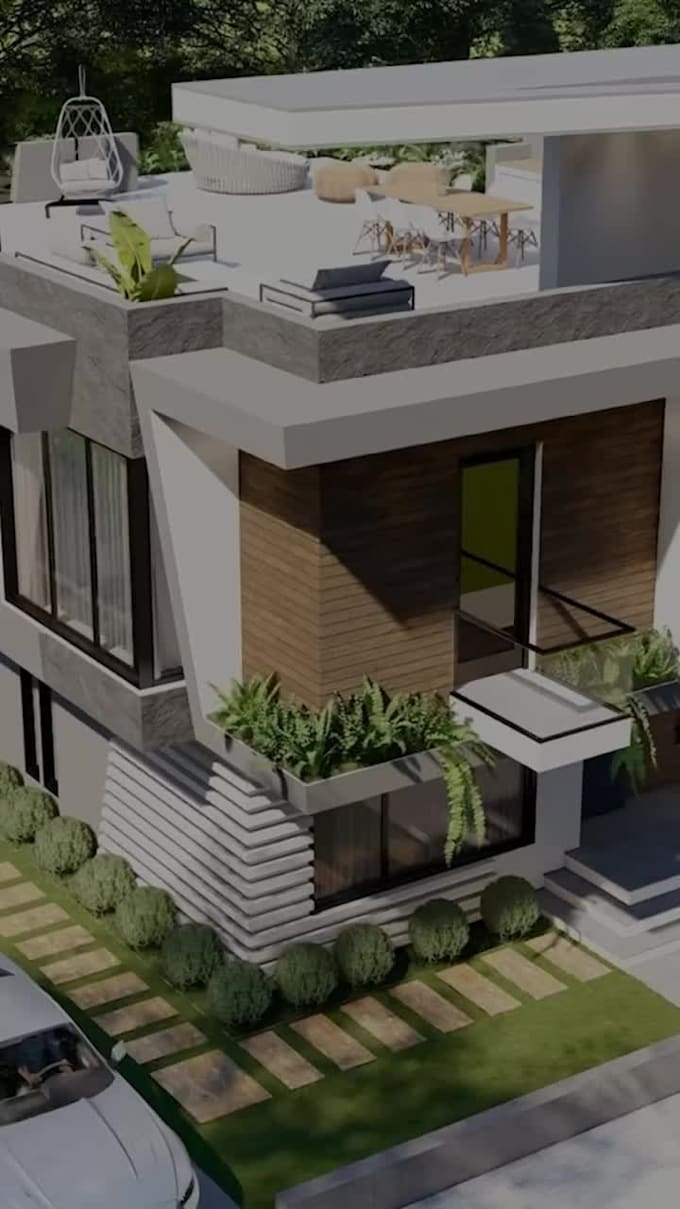 Create 3d architectural model, realistic renders and lumion animation by Polirais | Fiverr