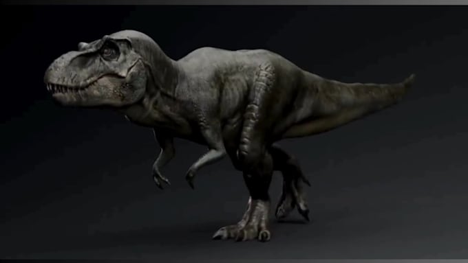 Realistic t rex prehistoric 3d dinosaur for cinematic animation zbrush ...
