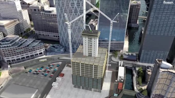 Do 3d industrial architecture animation 3d interior design rendering 3d model by Andriyrendering ...