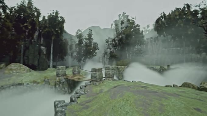 3d game environment unreal engine game art 3d environment level design in unity by Riddone001 ...