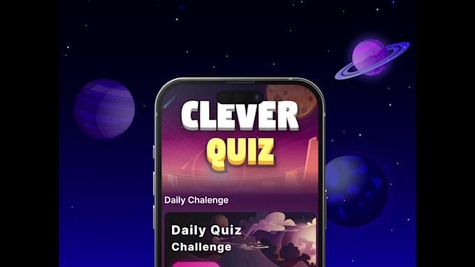 Develop functional educative quiz trivia app, children, quiz, elearning ...