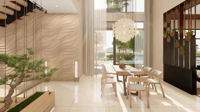 Create 3d walkthrough animation of an interior architecture in lumion by Linhcheerio | Fiverr