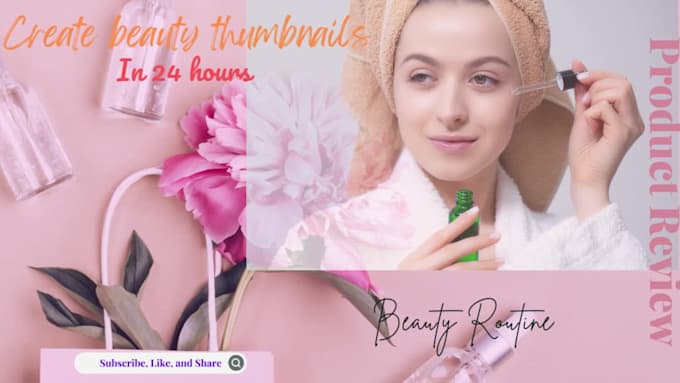 Create beauty thumbnails for your youtube channels by Nsrworks | Fiverr