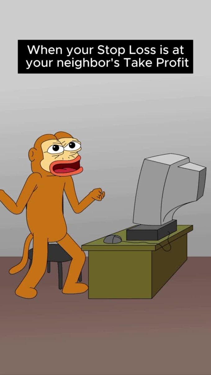 Create animated meme sticker crypto meme video 2d animation video by ...