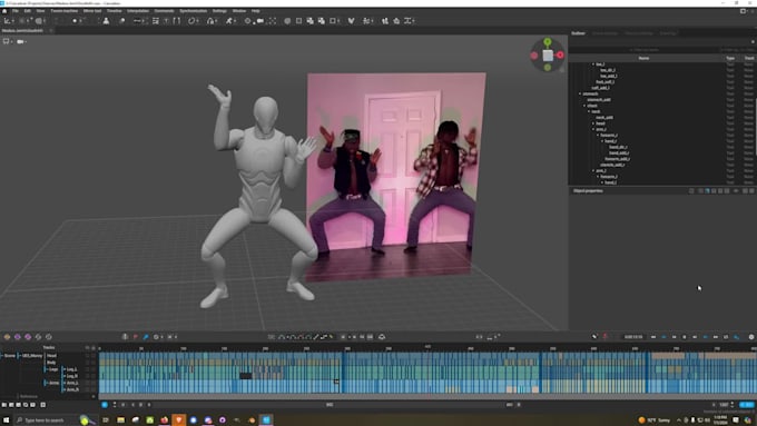 3d character animation, game animator, dance loops, stylized, physics animation by Enthus ...