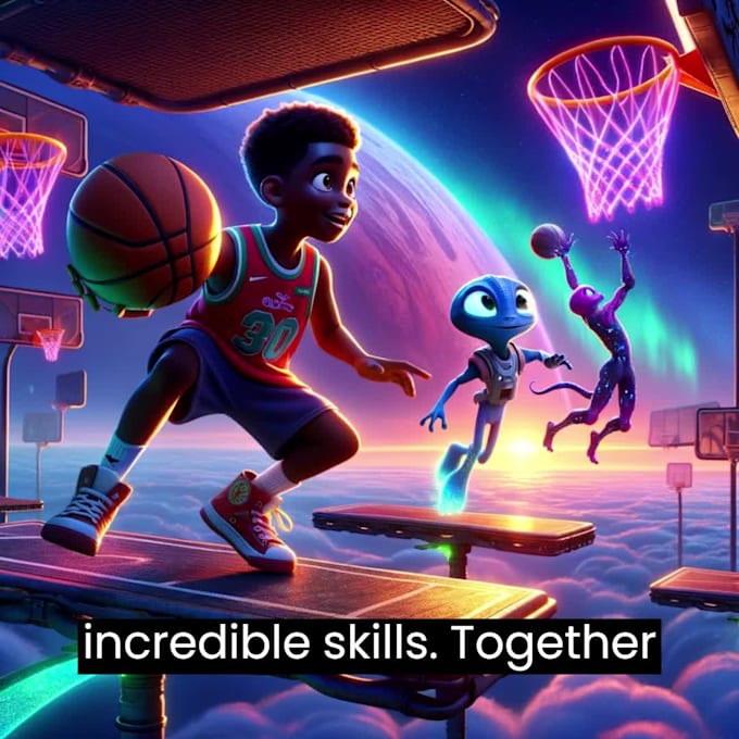 Create expert 4d animation of disney pixar style characters by Holster ...