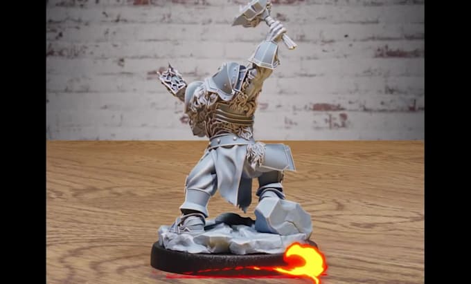 3d sculpting for custom tabletop miniatures, rpg dnd fantasy miniature ...