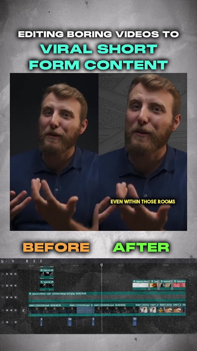 Make your boring videos into entertaining tiktok reels by Dickson ...